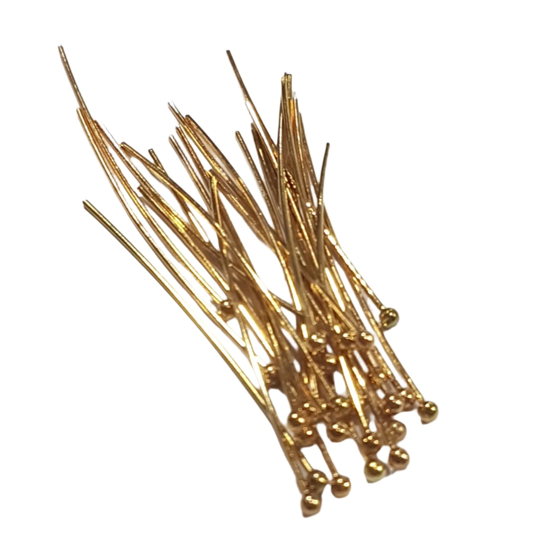 5cm gold head pins – Artisan Boutique